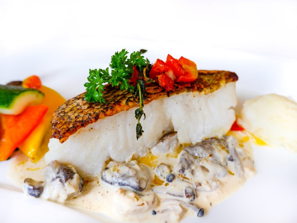 Baked Black Cod Fish